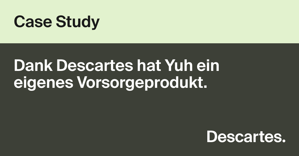 Case Study: Yuh Finanz-App | Descartes